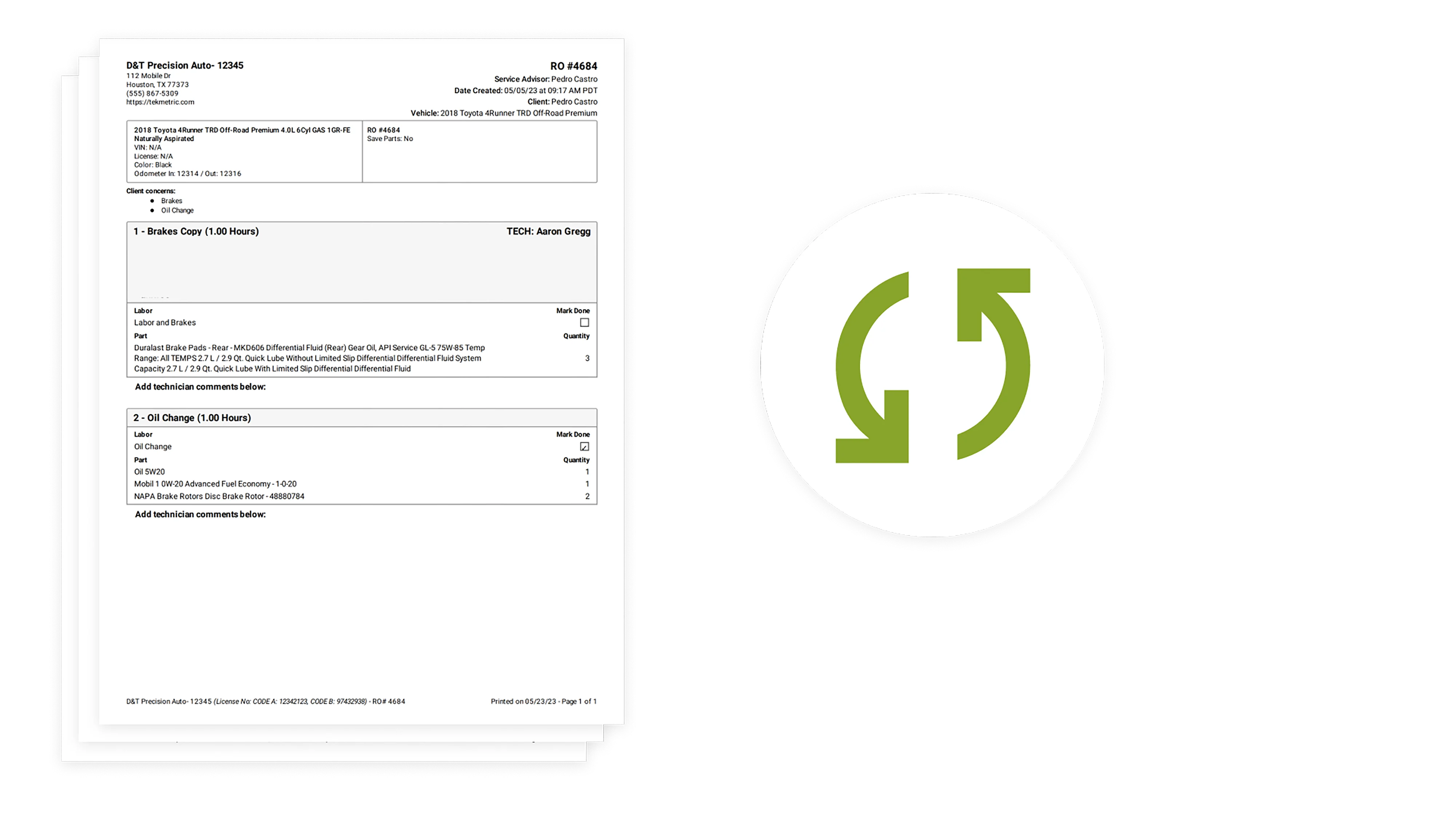 Integrate CARFAX with Tekmetric